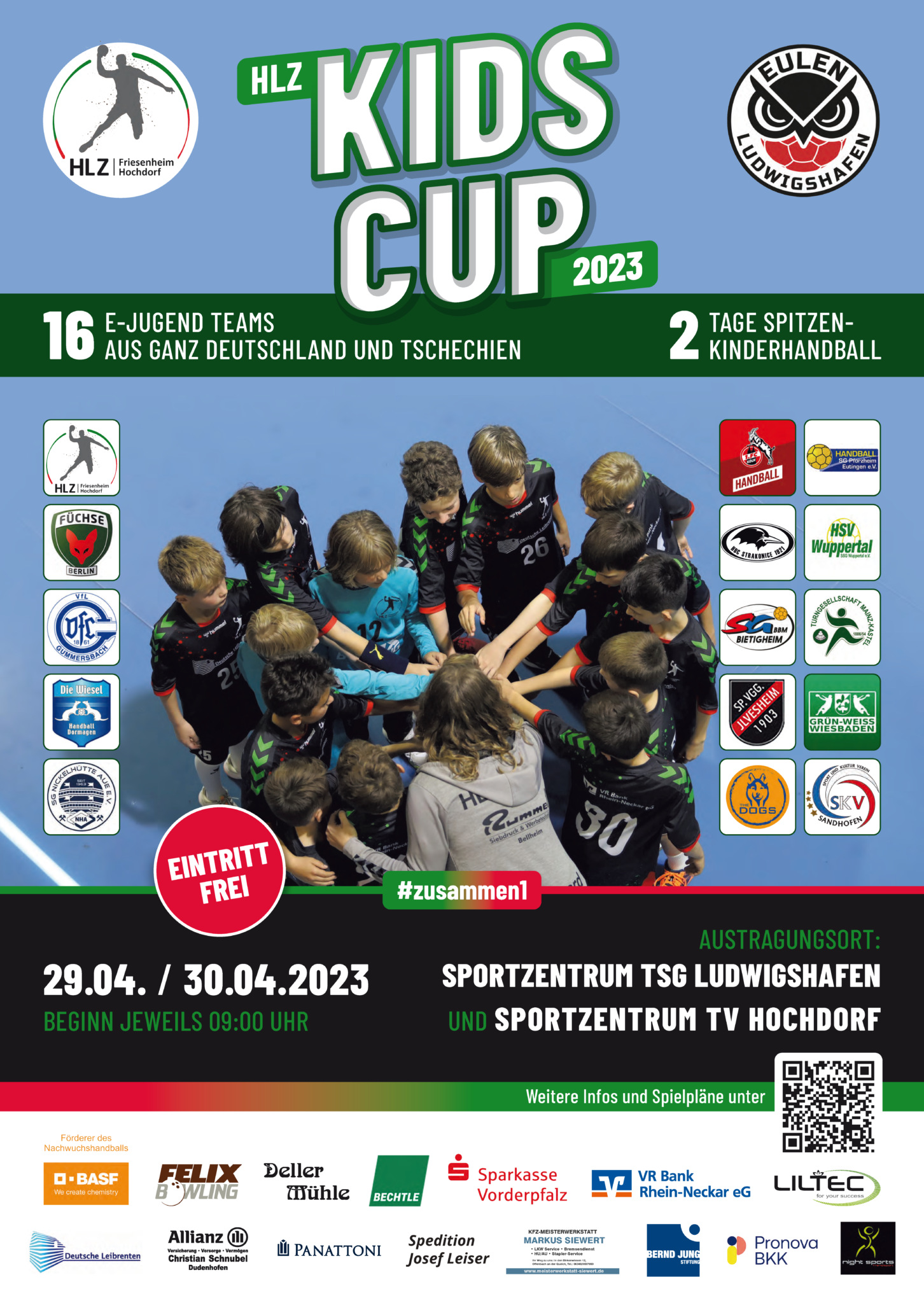 Das HLZ lädt zum 1. HLZ-Kids-Cup - HLZ Friesenheim-Hochdorf